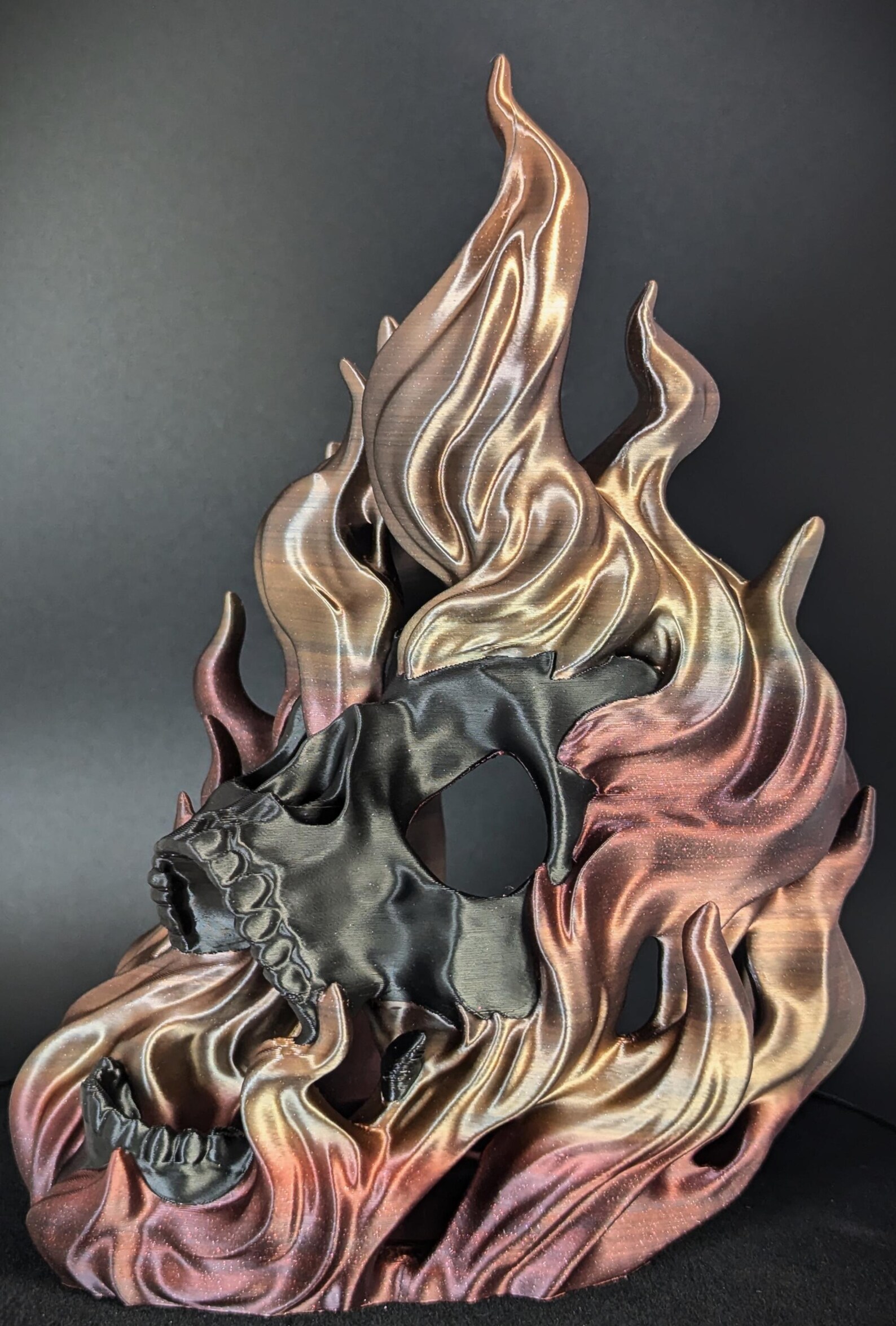 Bonfire Skull Candle Holder - Lighting up Your Skull From the Inside ...