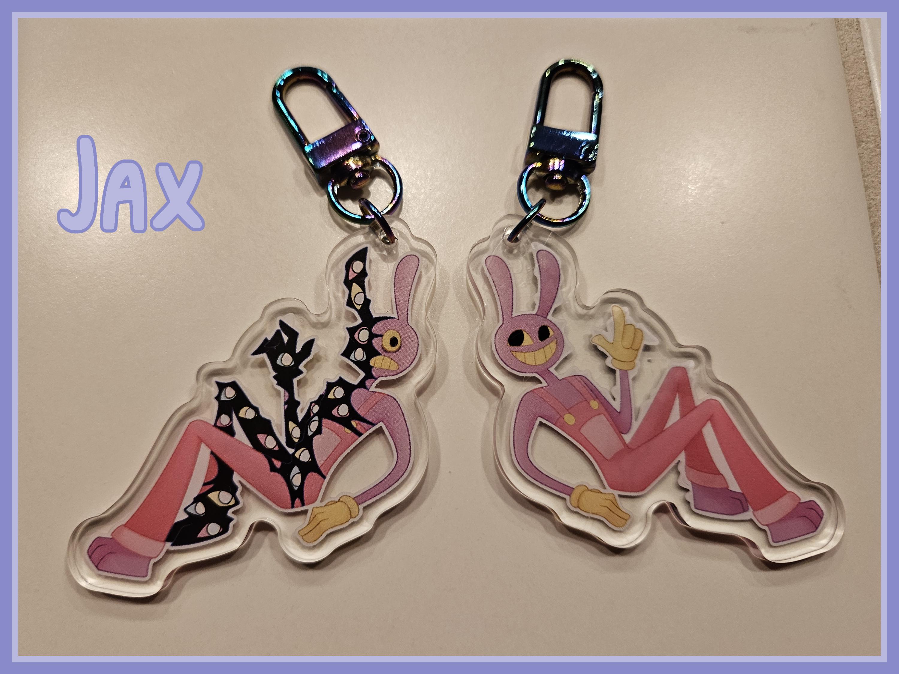 Amazing Digital Circus Abstraction Keychains - Etsy