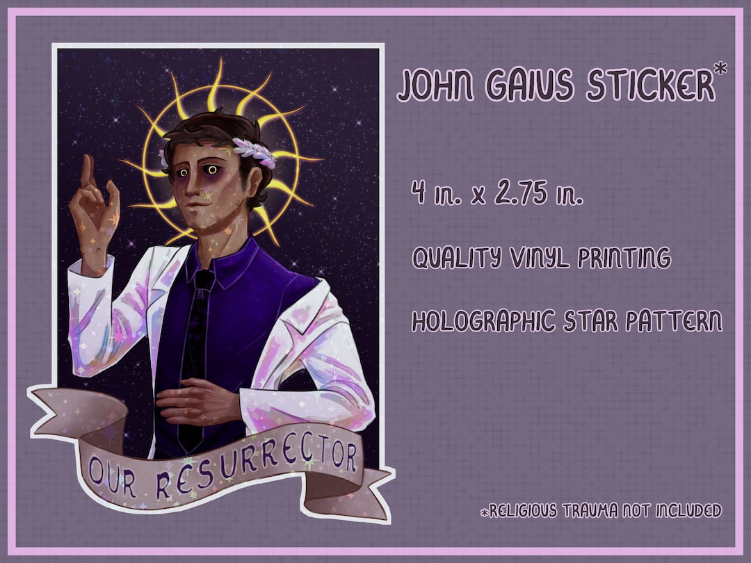 John Gaius the Locked Tomb Sticker - Etsy