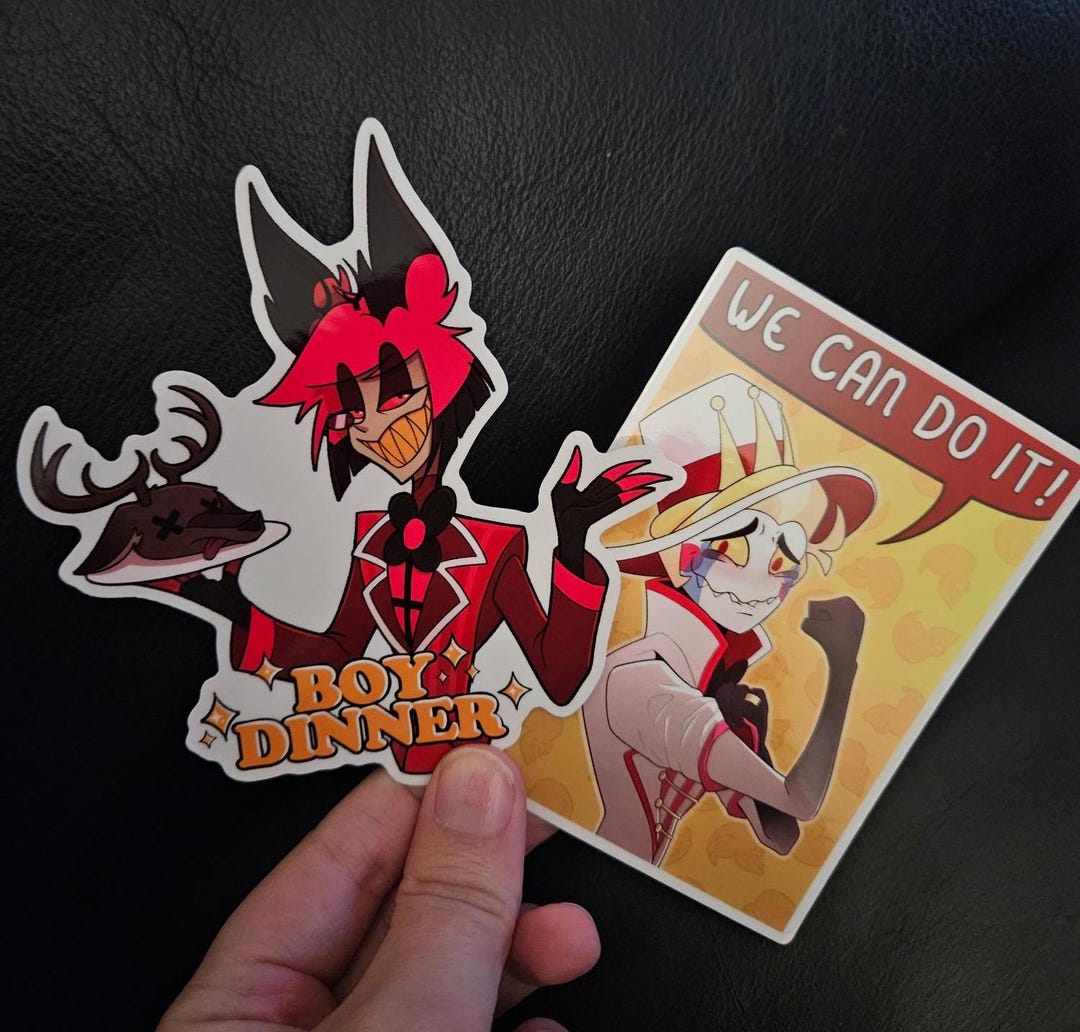 PREORDER Hazbin Stickers - Etsy