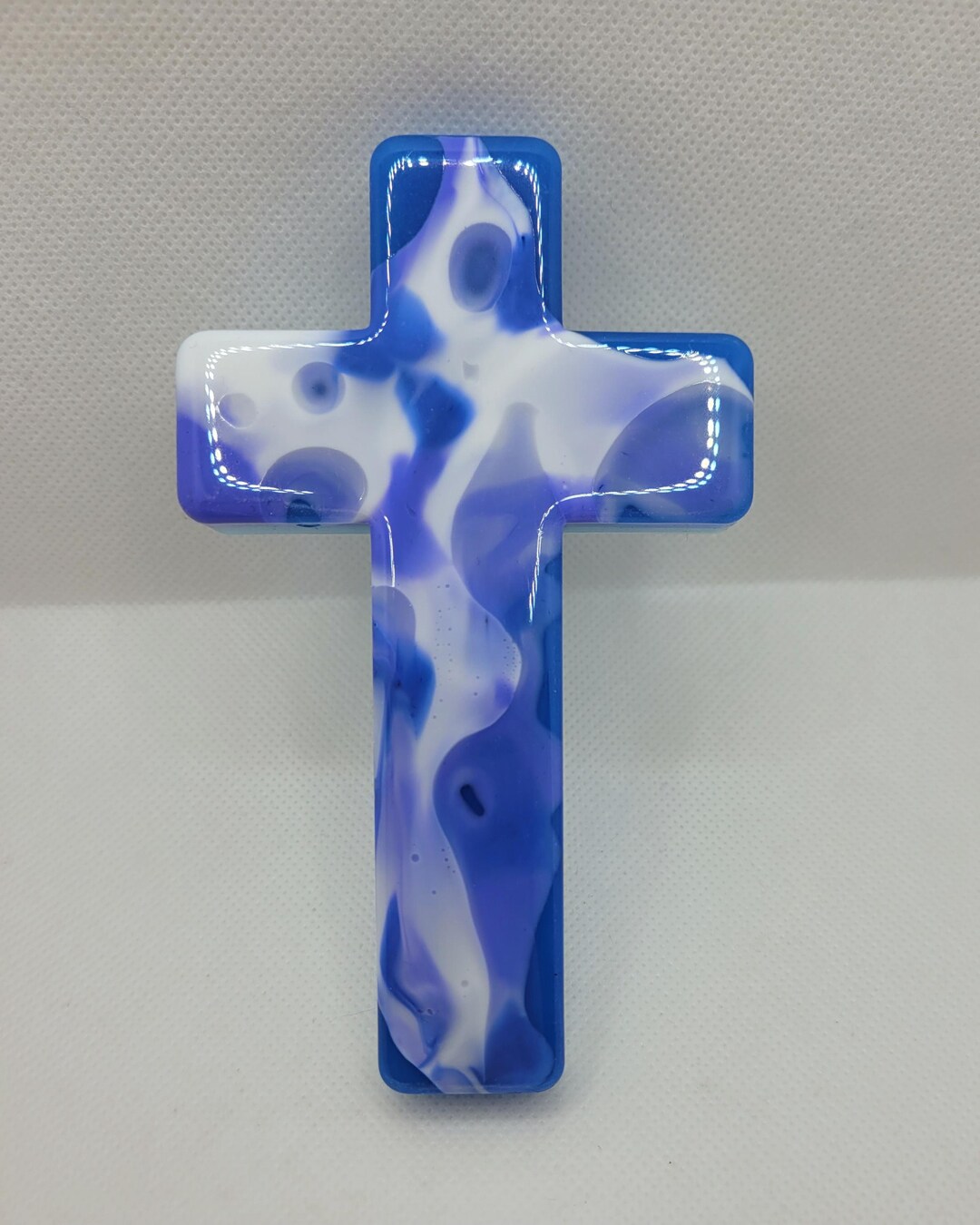 Colorful Resin Cross, Crosses, Resin Crosses, Baptism Gifts, Communion ...