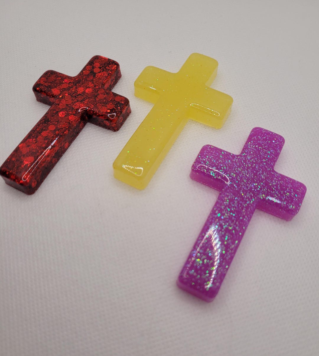 Glitter Crosses, Colorful Cross, Resin Cross, Resin Crosses, Religious ...