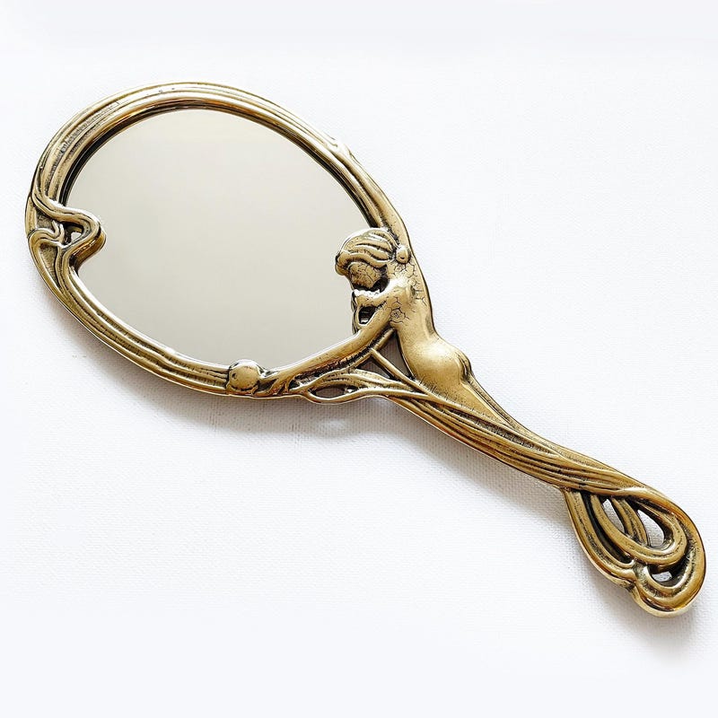 Hand Mirror - Etsy