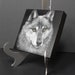 Marcus, Gray Wolf, Original Scratchboard Drawing, Endangered Species ...