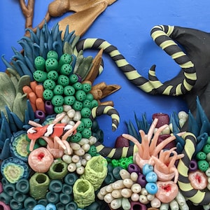 Octopus, Undersea, Diorama, Wildlife, Sea Life, Realistic, Fantasy ...