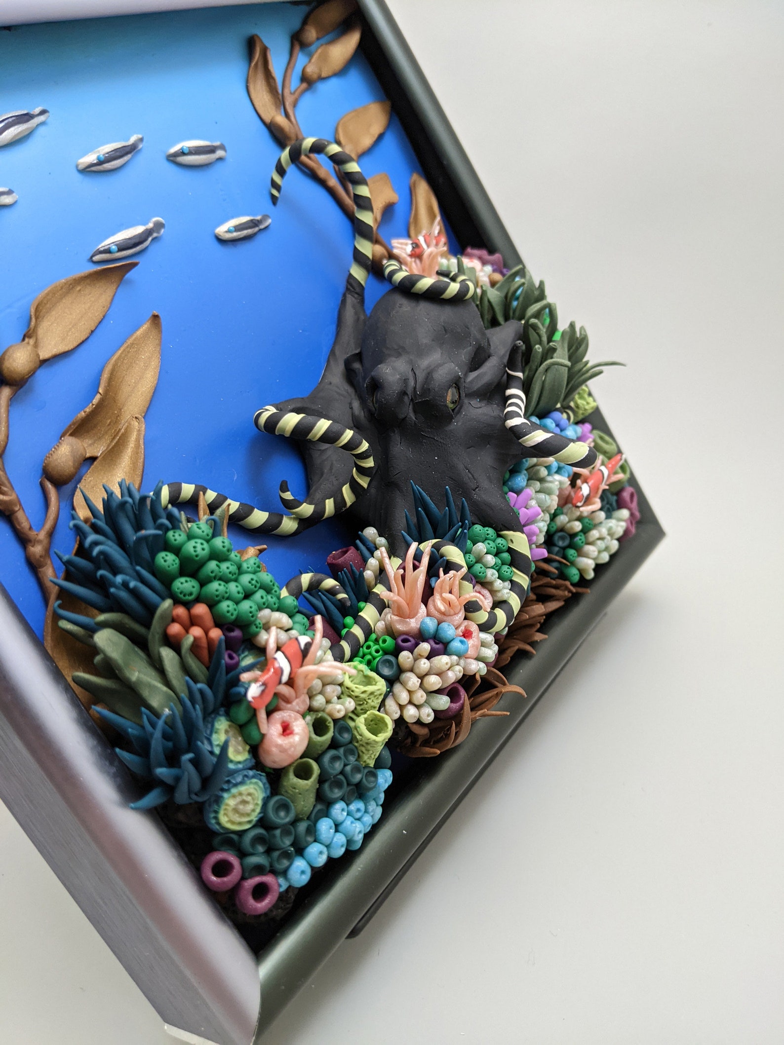 Octopus, Undersea, Diorama, Wildlife, Sea Life, Realistic, Fantasy ...