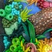 Moray Eel, Polymer Clay Sculpture, Undersea, Diorama, Wildlife, Sea ...