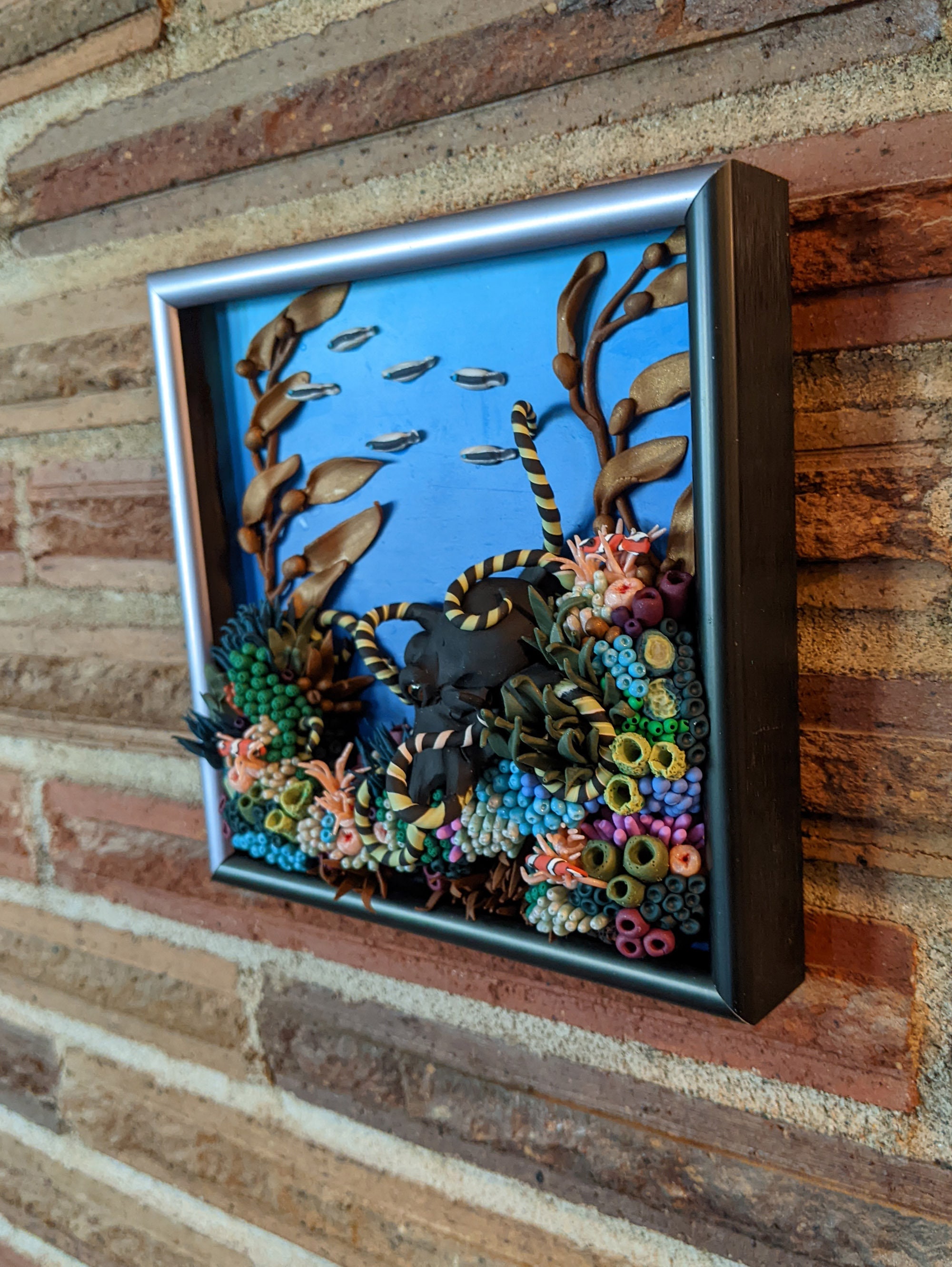 Octopus, Undersea, Diorama, Wildlife, Sea Life, Realistic, Fantasy ...