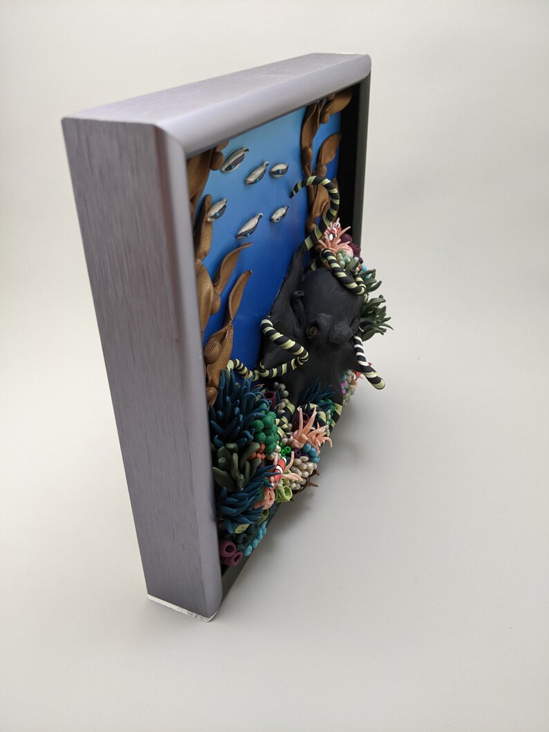 Octopus, Undersea, Diorama, Wildlife, Sea Life, Realistic, Fantasy ...