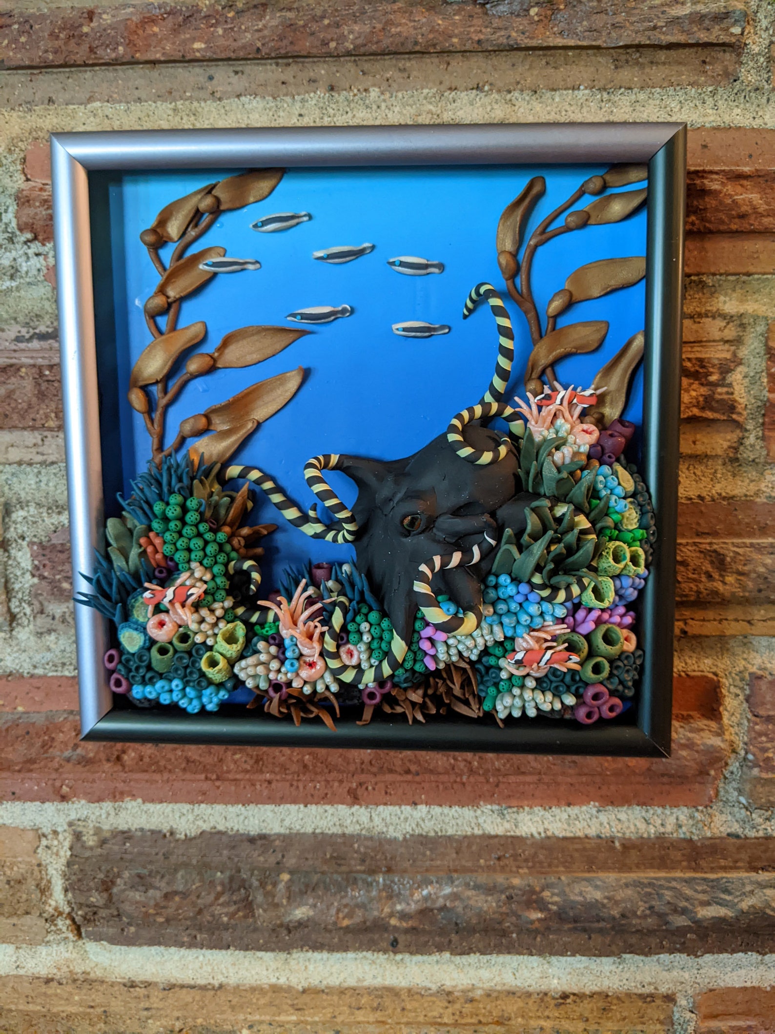 Octopus, Undersea, Diorama, Wildlife, Sea Life, Realistic, Fantasy ...