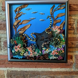 Octopus, Undersea, Diorama, Wildlife, Sea Life, Realistic, Fantasy ...