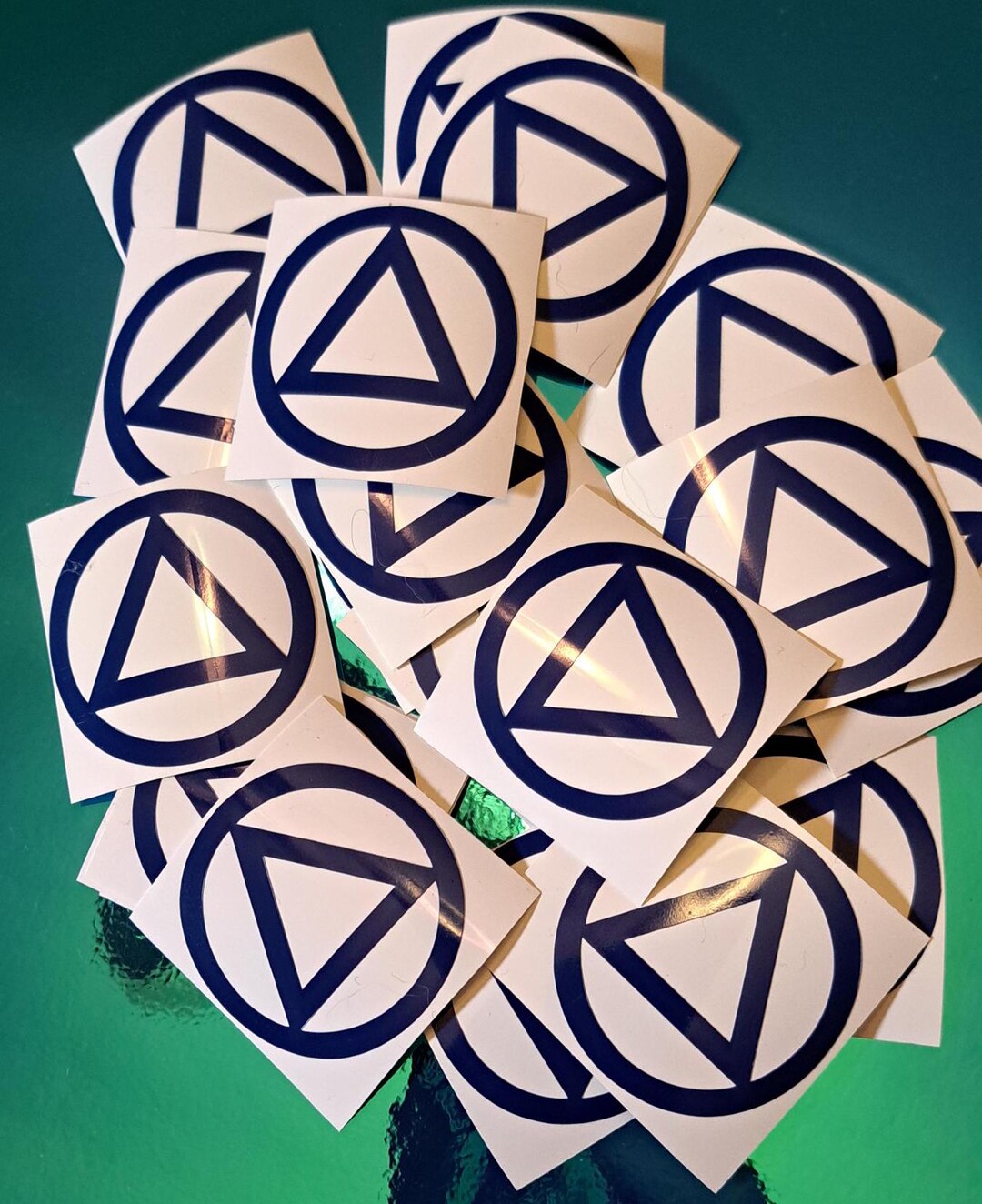 1 Inch AA Symbol Decal Vinyl Decal Service Recovery Unity Sticker ...