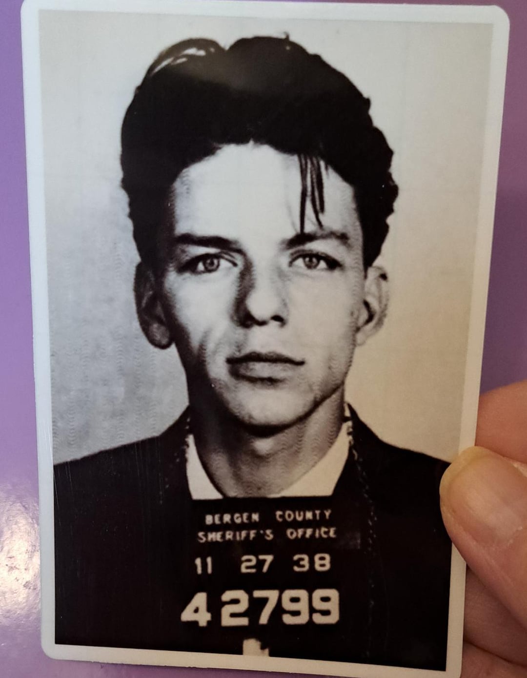 Vintage Mugshot Transparent Sticker - Etsy