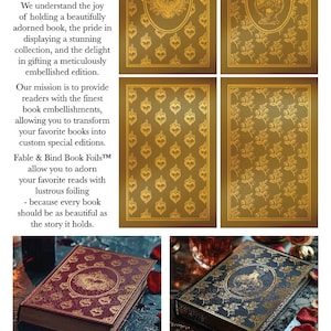 DIY Book Foiling Kit: Custom Book Cover Decor - Fable & Bind, Bookish ...
