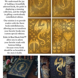 DIY Book Foiling Kit: Custom Book Cover Decor - Fable & Bind, Bookish ...
