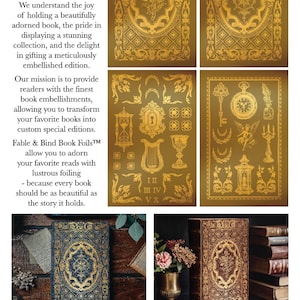 DIY Book Foiling Kit: Custom Book Cover Decor - Fable & Bind, Bookish ...