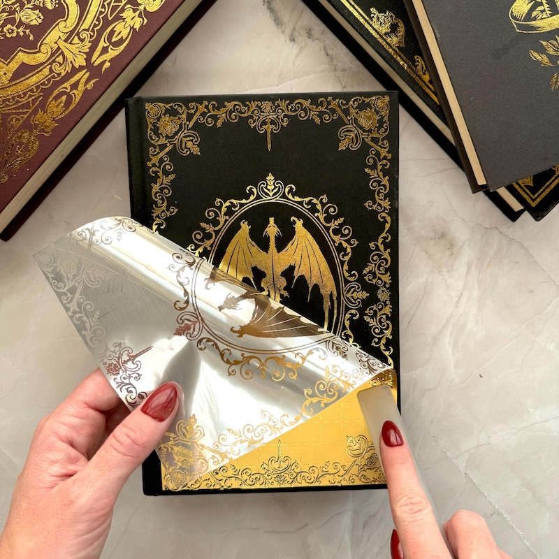 Book Foils Dragon - Etsy