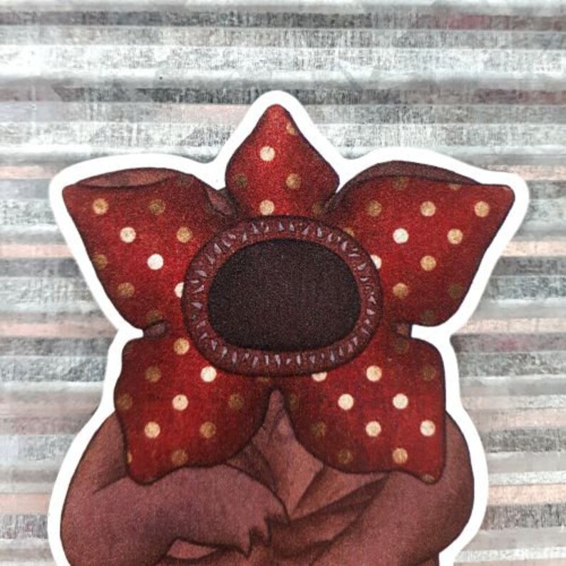 Stranger Things Demogorgon Vinyl Magnet - Etsy