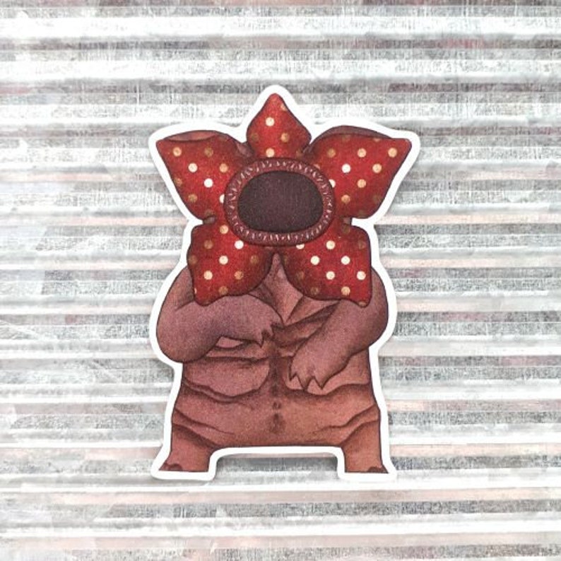 Stranger Things Demogorgon Vinyl Magnet | Etsy