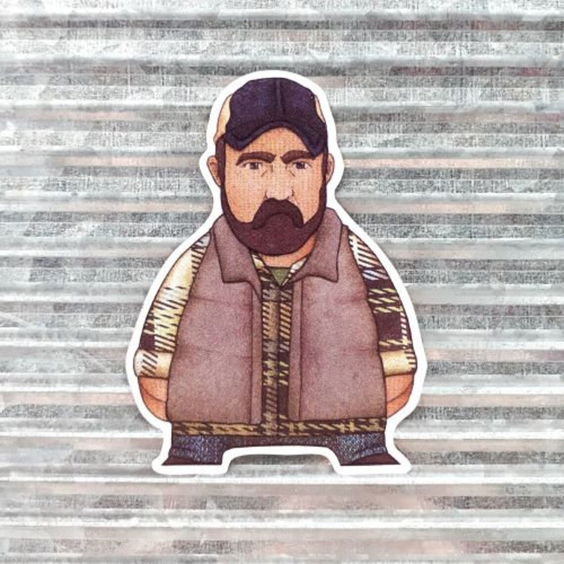 Supernatural Bobby Vinyl Magnet - Etsy UK