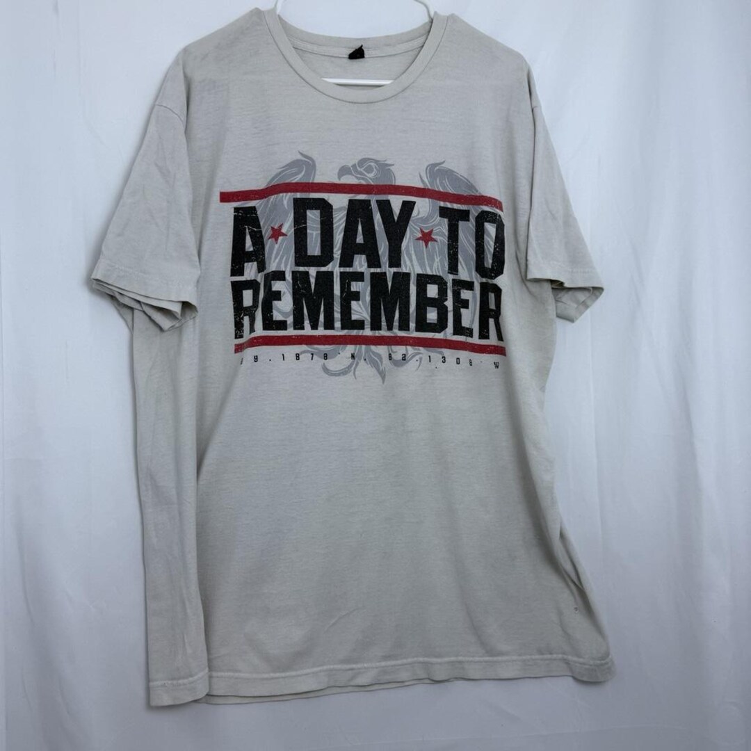 A Day to Remember ADTR Vintage Band T-shirt Won't Be Held Back Down XL ...