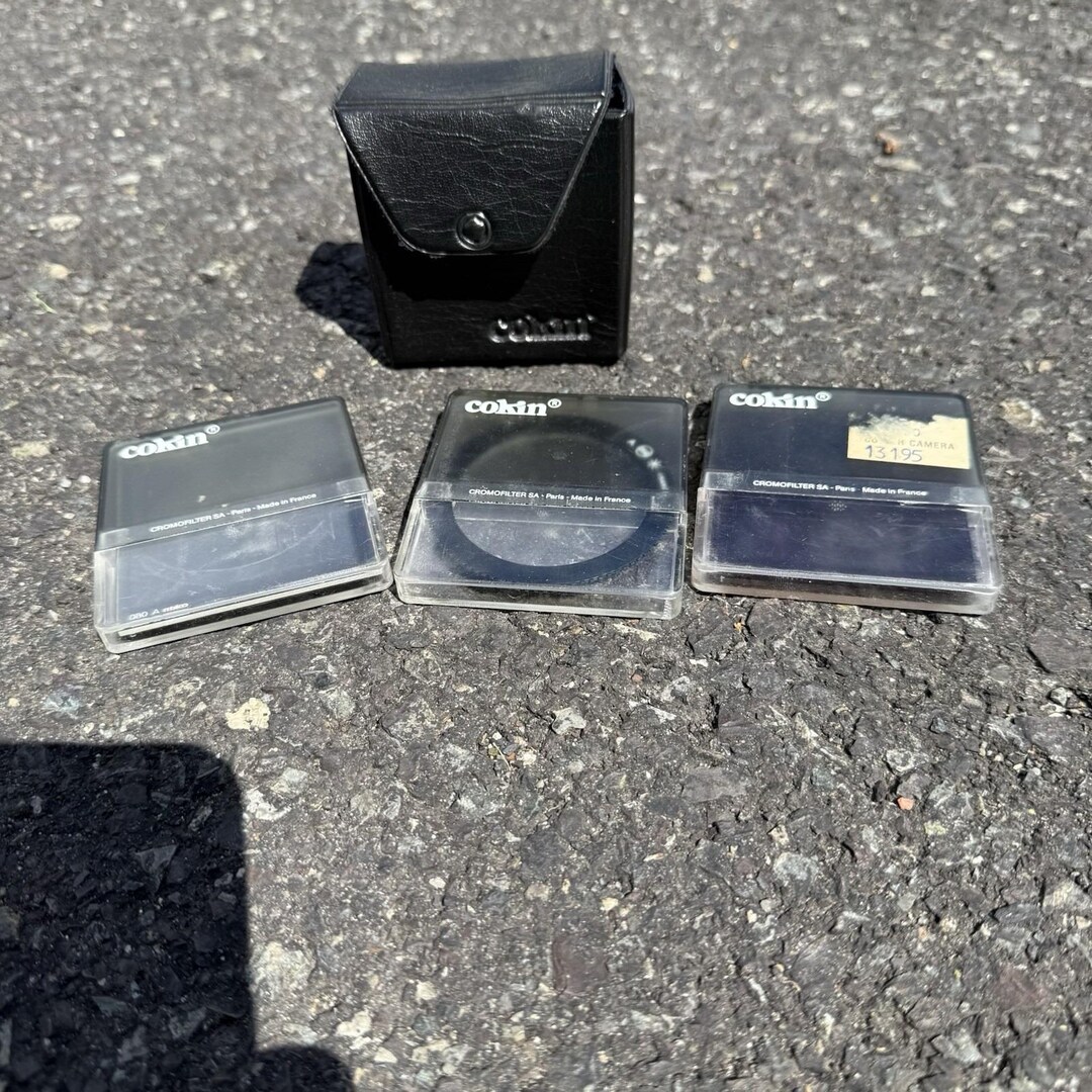 Cokin Filters Lot of 3 With Hard Case and Soft Carrying Case - Etsy