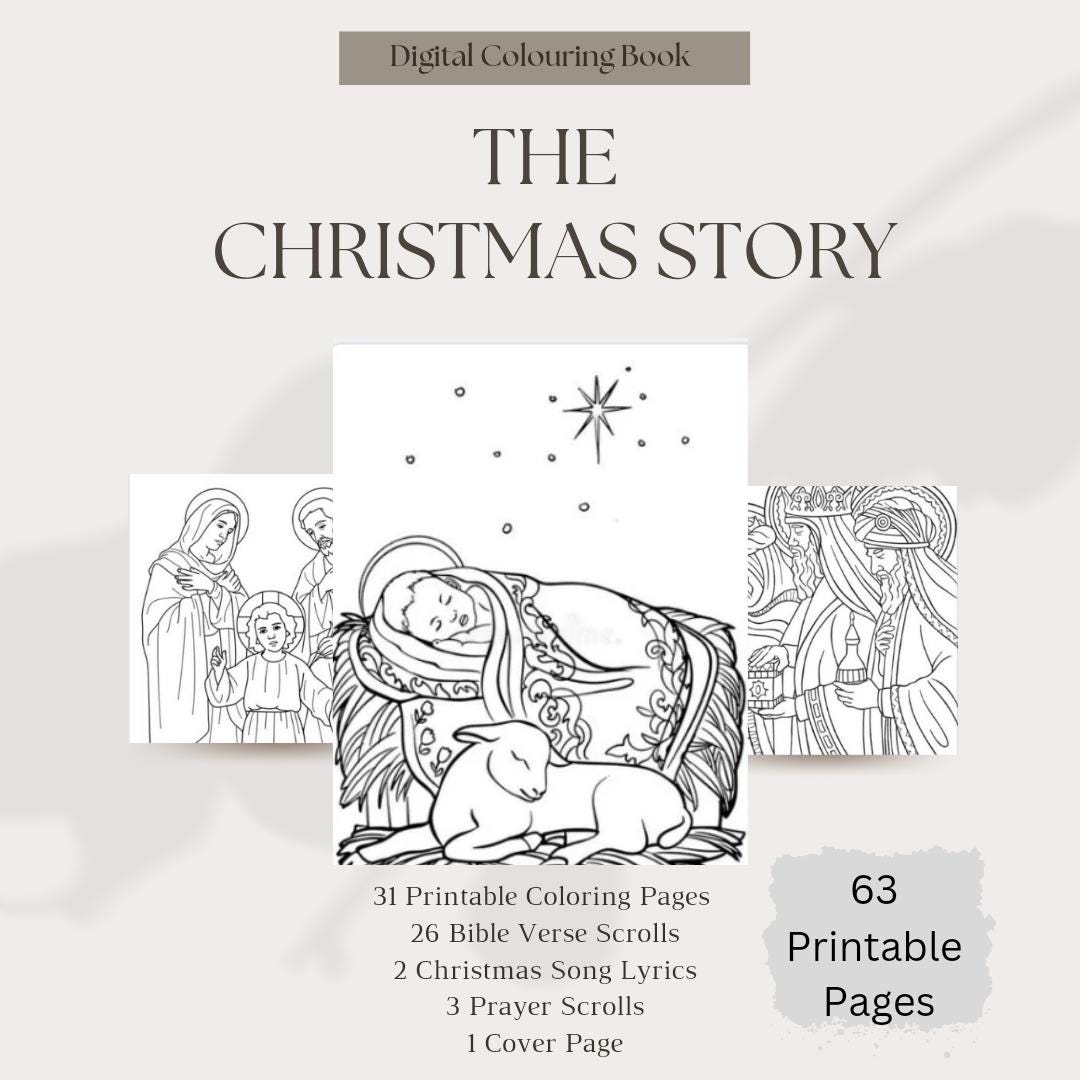 Christmas Coloring Pages - Jesus is the Reason for the Season ...