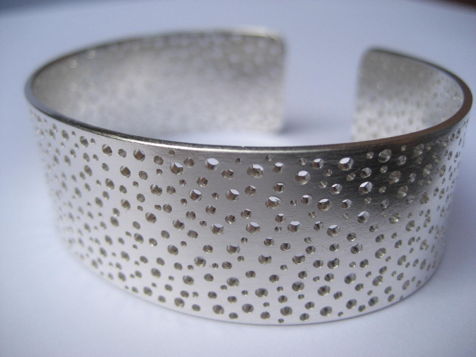 Sterling Silver Cuff Bangle - Etsy