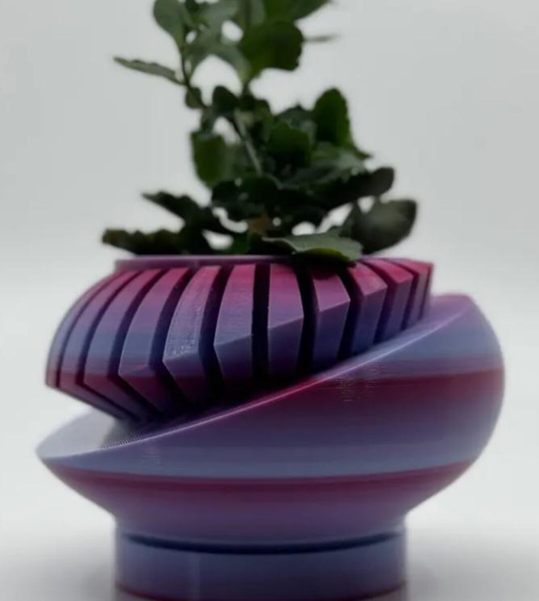 Unique Planter Pot With Tray and Stand Included – Multiple Colours ...