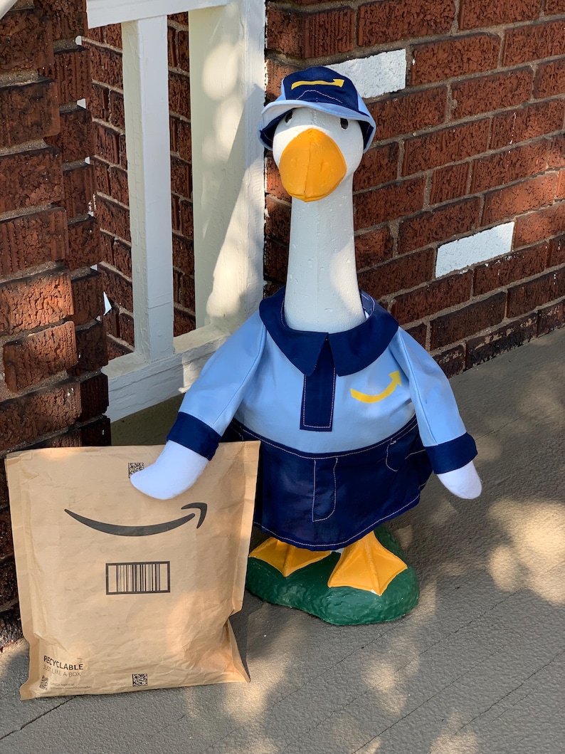 Mail Carrier Goose Outfit | USPS Inspired Goose Uniform | Postal Worker ...