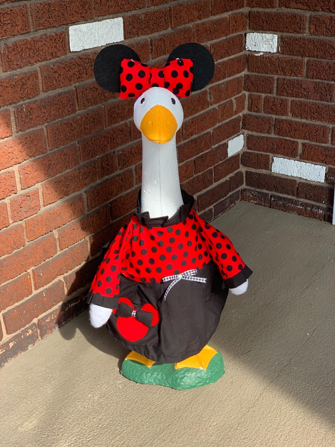 Minnie Mouse Porch Goose Costume - Etsy