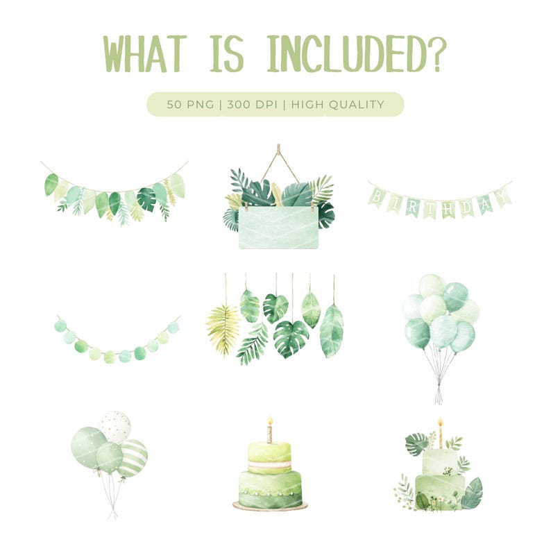 Watercolor Dinosaur Clipart, Birthday Party Dinosaur PNG, Dinosaur ...