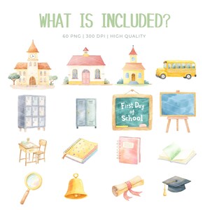 Back to School Clipart, Cute School Clipart, Teacher Png, School ...