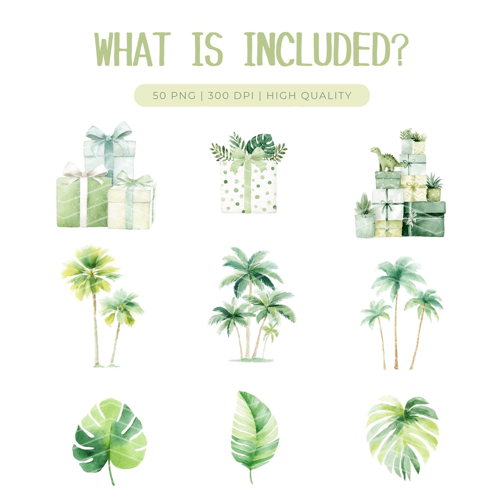 Watercolor Dinosaur Clipart, Birthday Party Dinosaur PNG, Dinosaur ...