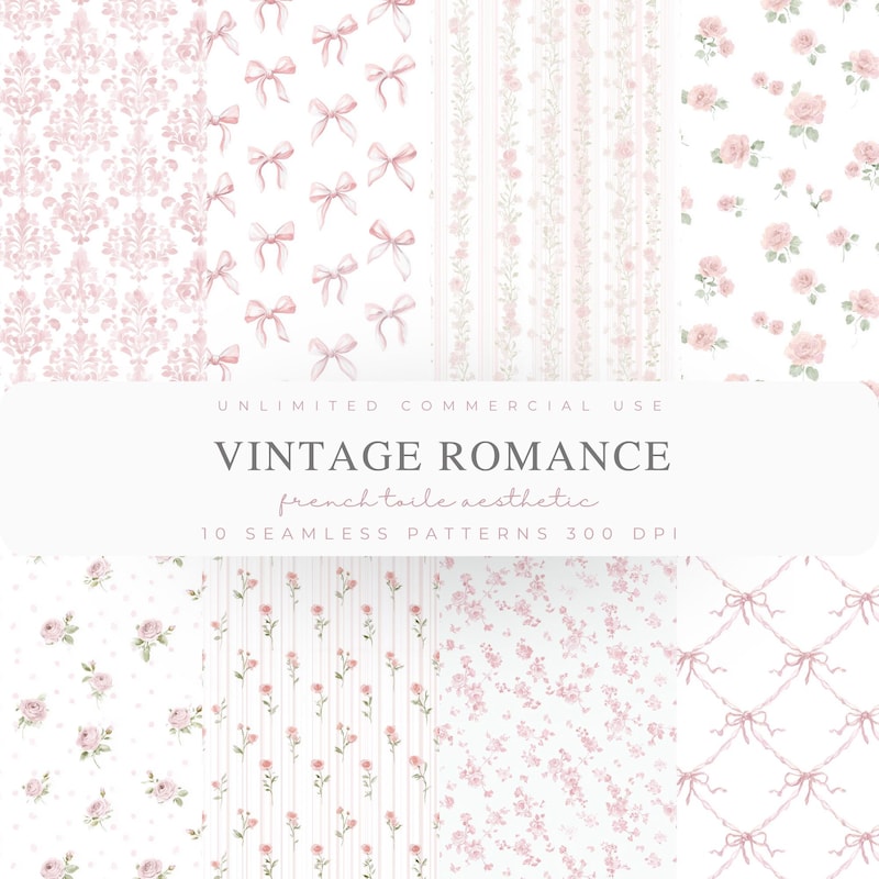 Pink Bow Background Image - Etsy