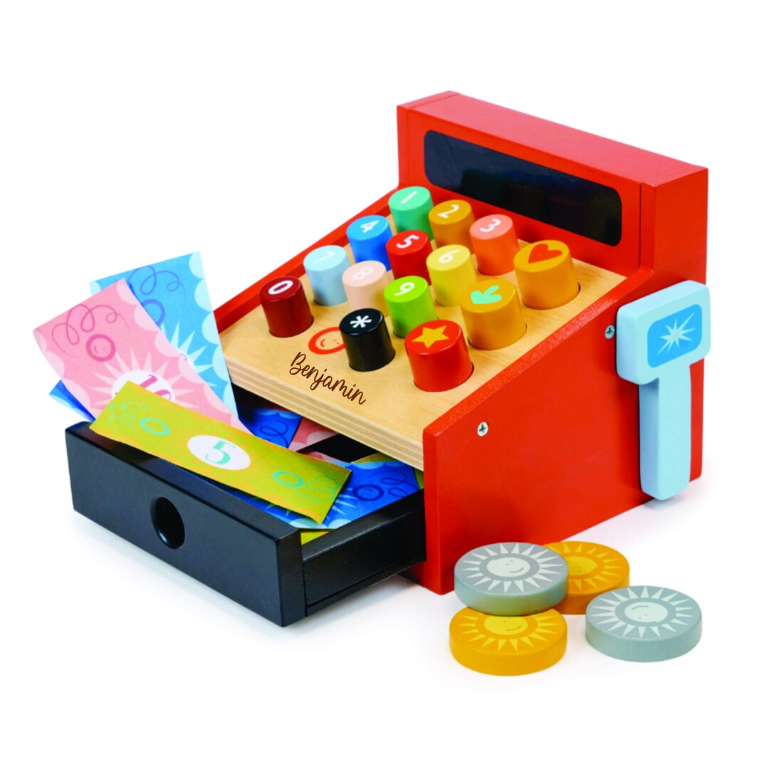 Personalized Montessori Toys, Till, General Store Till , Gift for Baby ...