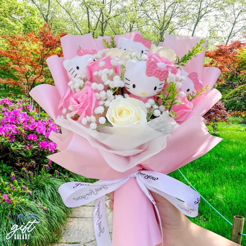 Hallo Kitty Bouquet - Etsy