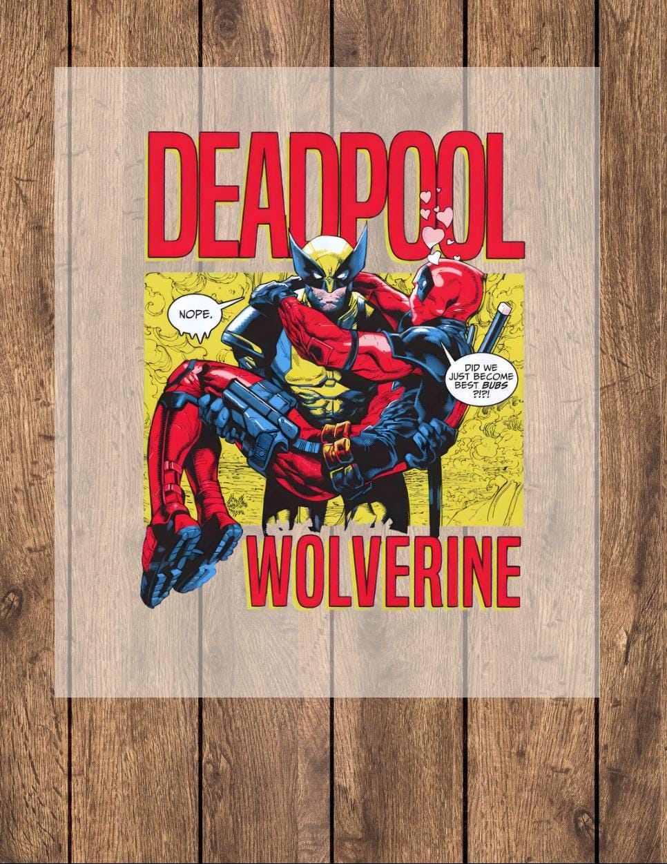 DTF SHEETS Dead,pool /ready to Press/ - Etsy