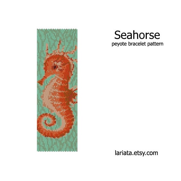 Seahorse Bead - Etsy