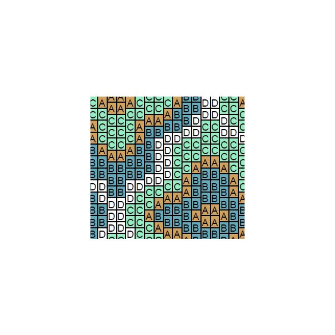 Moroccan Tiles - Even Count 2 Drop Peyote Stitch Cuff Bracelet Beading ...