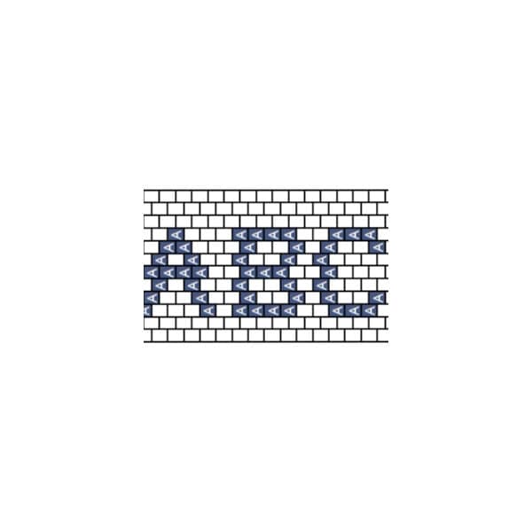 Alphabet Letters A-Z Font Peyote Stitch Cuff Bracelet Beading Pattern ...