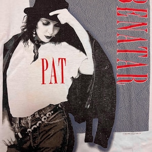 Vintage 1988 Pat Benatar Wide Awake Tour T-shirt - Etsy