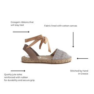 Espadrilles Sandals Handmade Greek Sandals. Boho Women's Shoes With Map ...