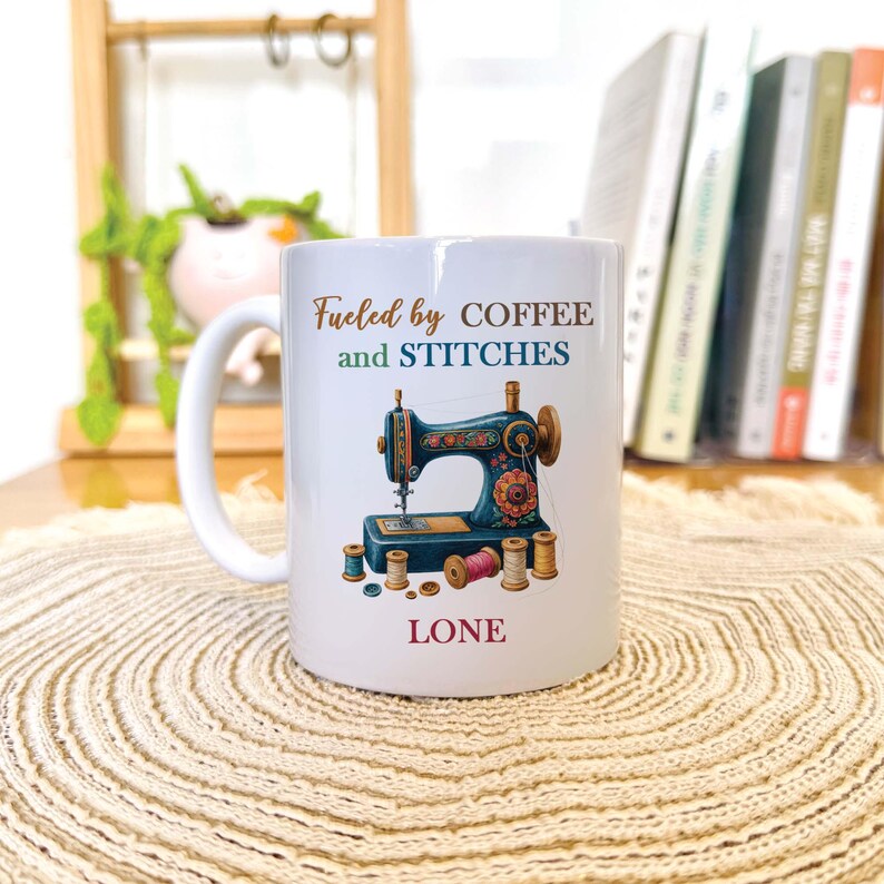 Personalized Tailor Ceramic Mug, Gift for Tailor, Clothes Designer Gift ...