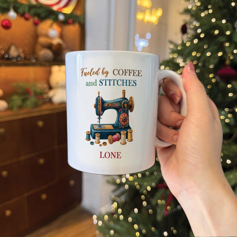 Personalized Tailor Ceramic Mug, Gift for Tailor, Clothes Designer Gift ...