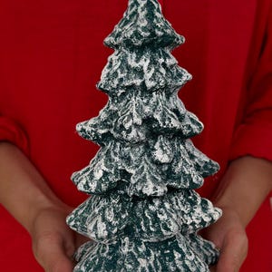 Large Christmas Tree Candle Christmas Candle Holiday Gift Adds Charm to ...