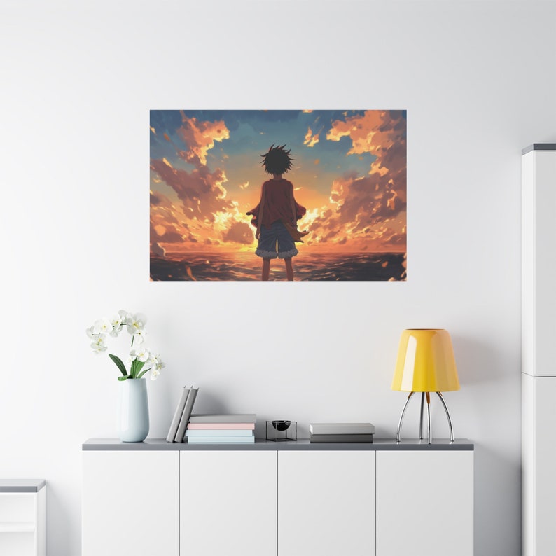 Monkey D. Luffy Canvas Horizontal and Square Format Onepiece - Etsy