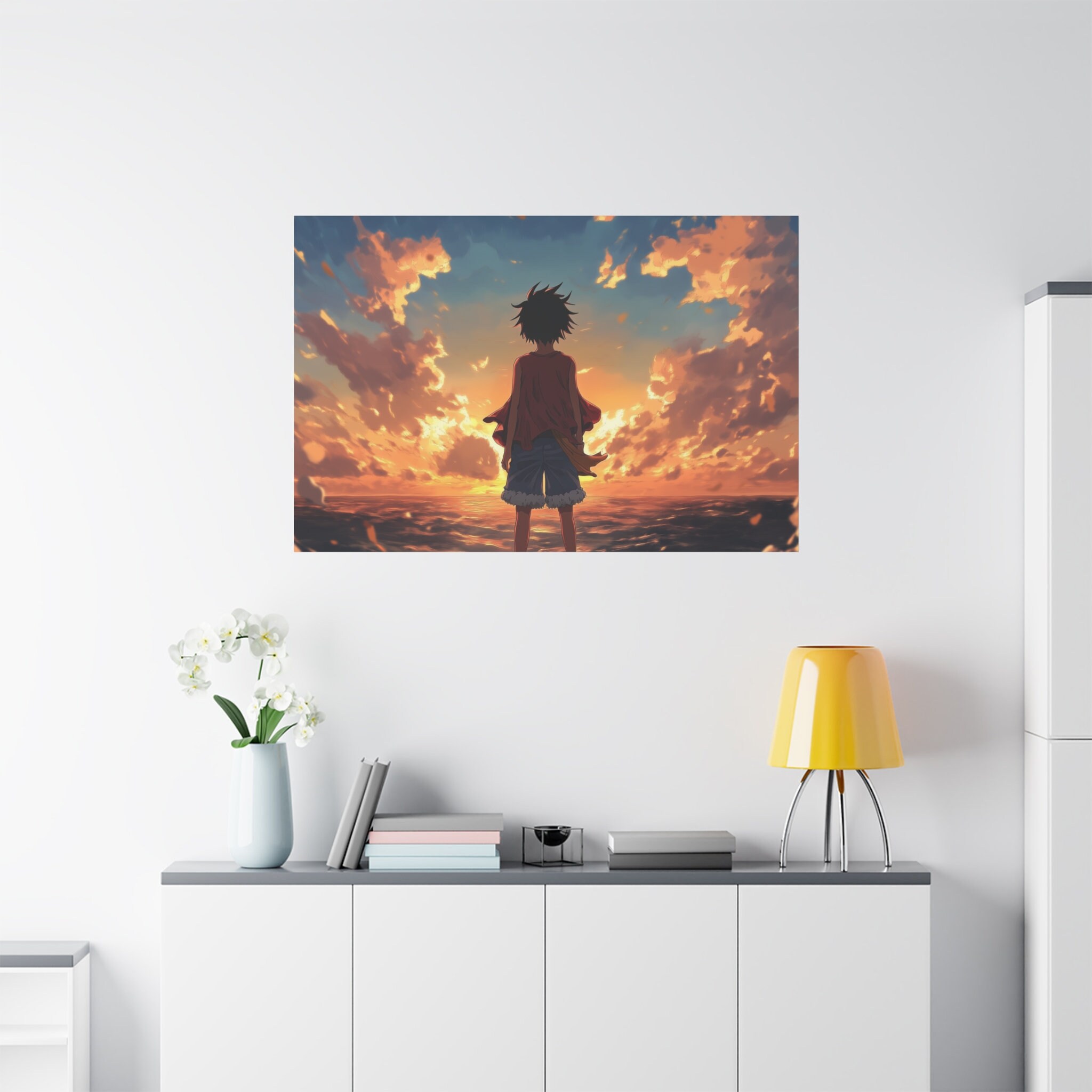Monkey D. Luffy Canvas Horizontal and Square Format Onepiece - Etsy