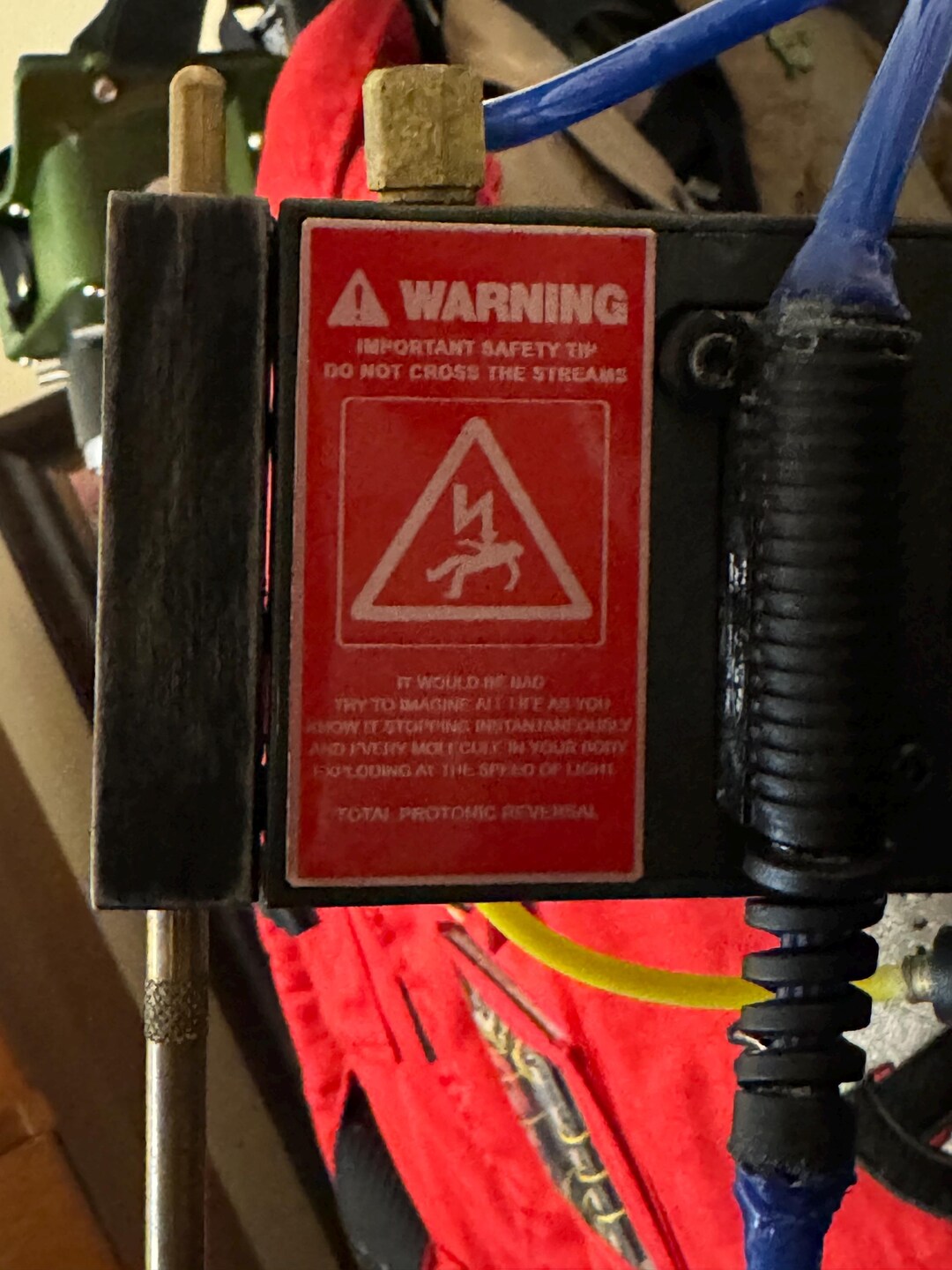 Ghostbusters Proton Reversal Label Sticker for Hasbro Proton Pack - Etsy