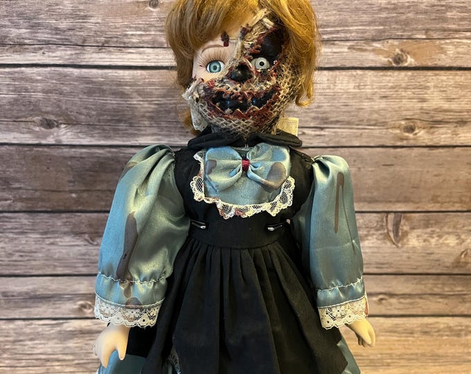 Harvest of Horror - Repurposed Horror Porcelain Doll - Etsy